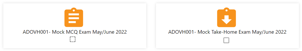 Section: Lesson 16: How to access my exams? | STU-100: Basic Skills in Using myModules on ...